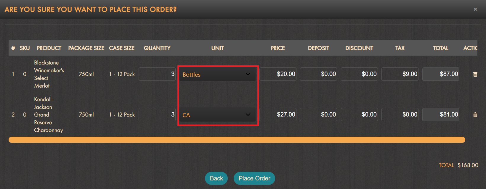Placing Orders using SmartOrders